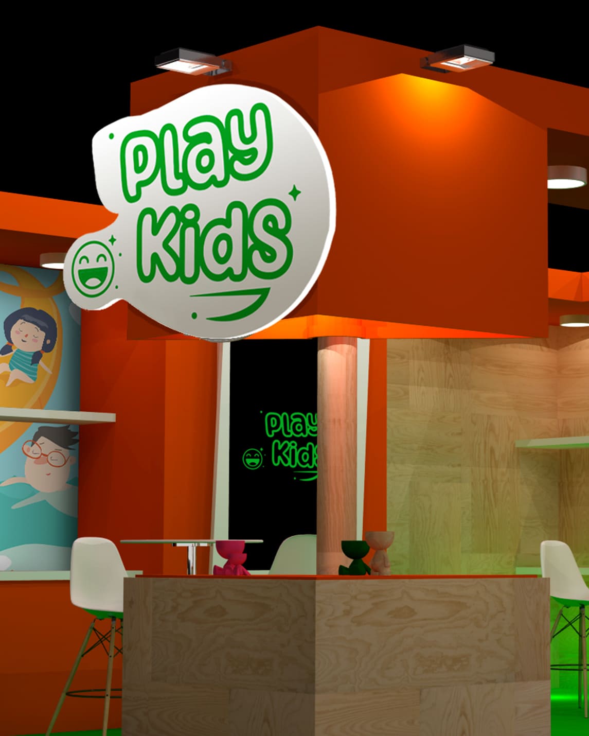 Stand Empresa Juegos Infantil